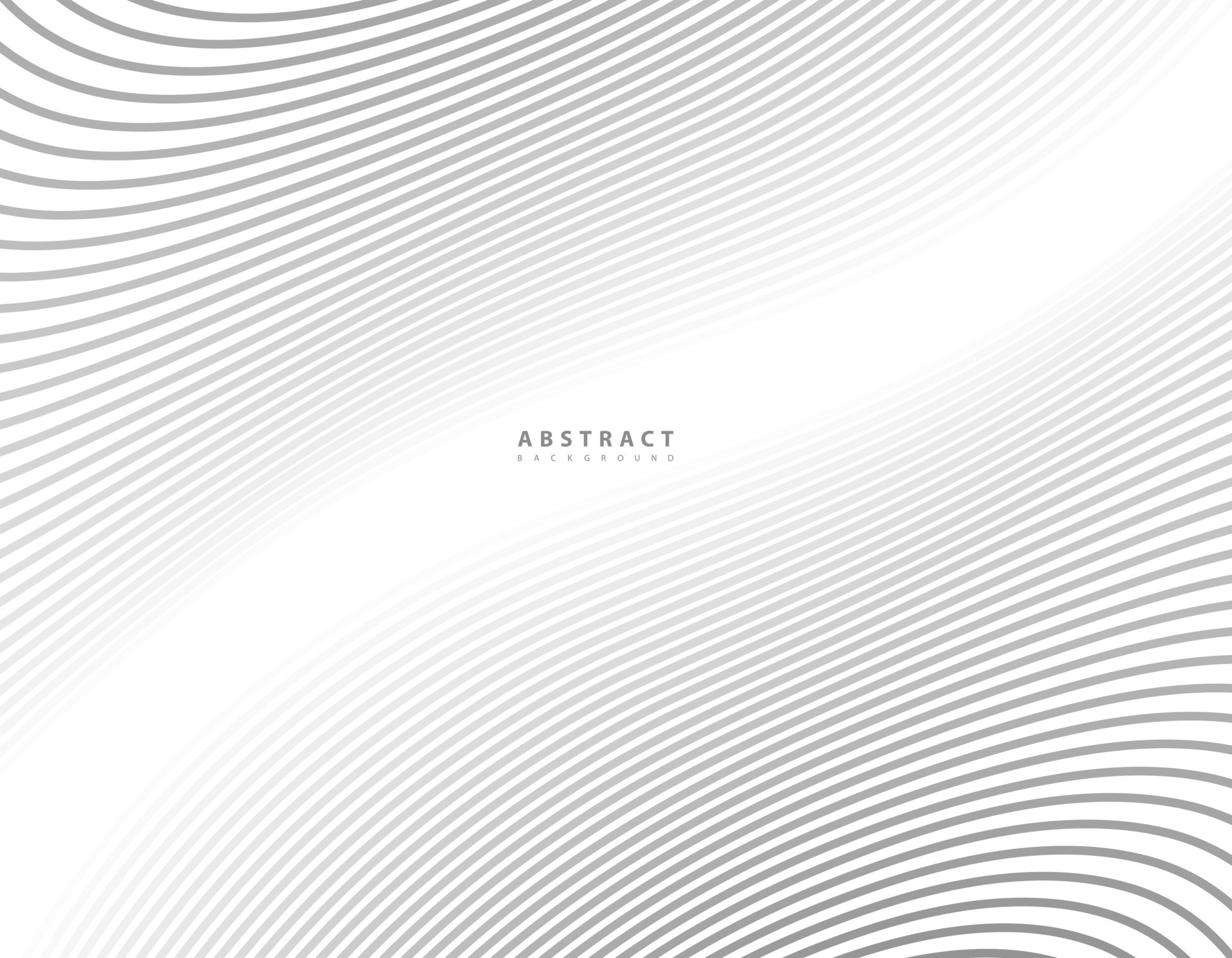 Abstract Circle Halftone Black Background Gradient Retro Line Pattern Design Monochrome