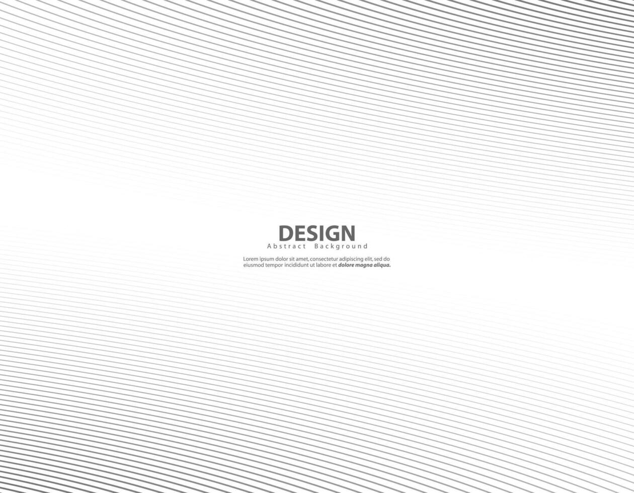 Abstract Circle Halftone Black Background Gradient Retro Line Pattern Design Monochrome