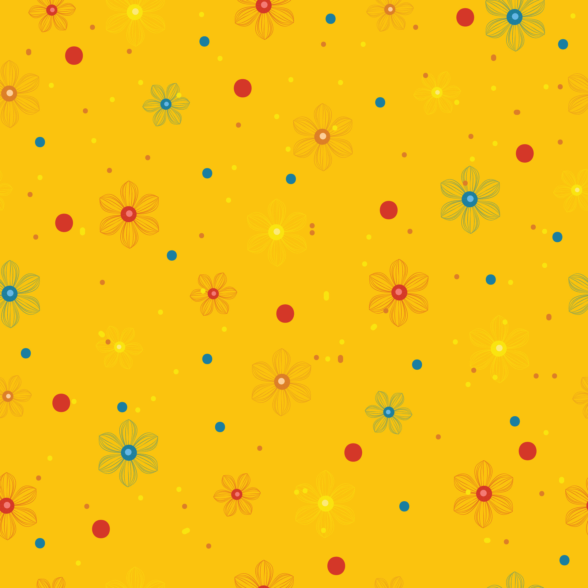 Seamless abstract colorful flowers pattern background 45993859 Vector ... Seamless abstract colorful flowers pattern background 45993859 Vector ...