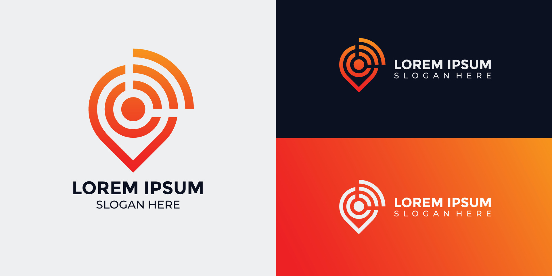 Map Pin Icon In Flat Style Gps Position Marker Pointer Symbol Navigation Button 45999183 Vector