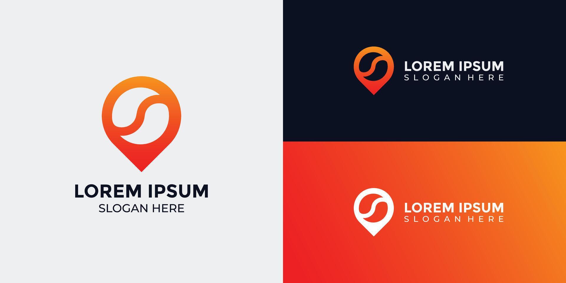 map pin icon in flat style Pointer symbol marker sign gps position navigation button 45999202 ...