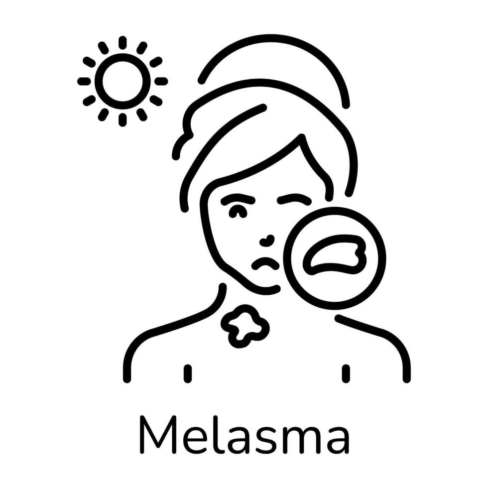 Trendy Melasma Concepts 45999398 Vector Art at Vecteezy Trendy Melasma Concepts 45999398 Vector Art at Vecteezy
