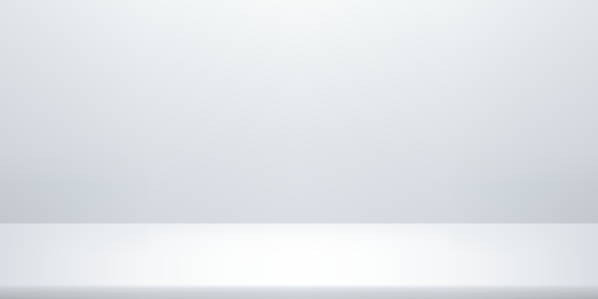 Empty White studio room wall background. Clean design for displaying ...