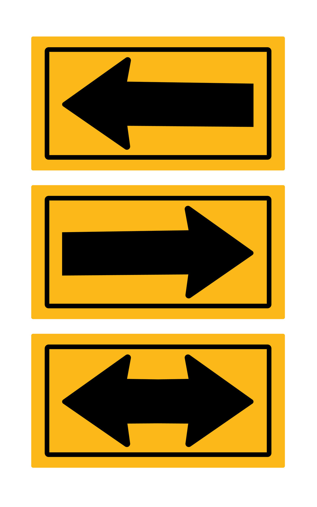 Traffic Sign Cautionary Curve Marker 46014055 Vector Art At Vecteezy