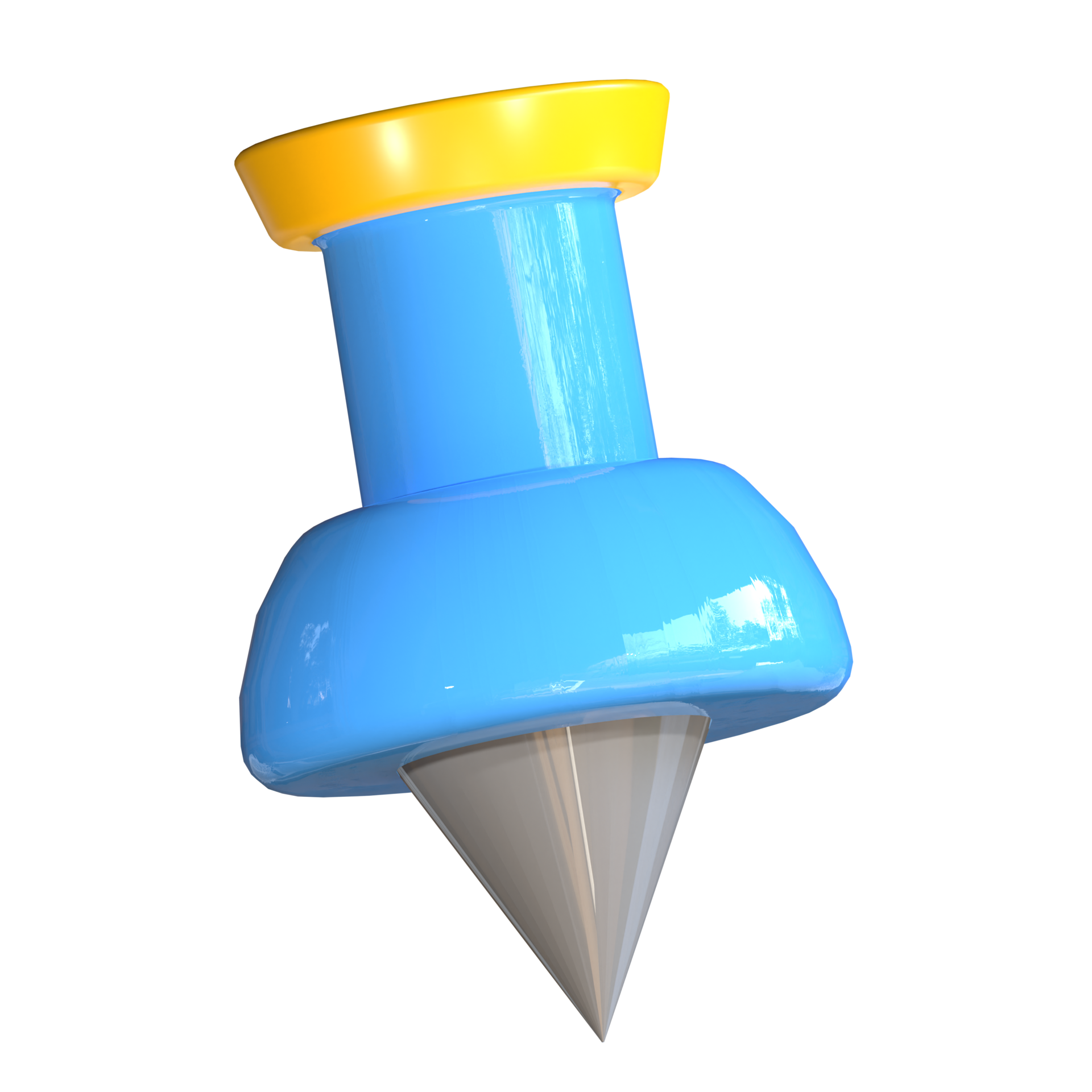 3D Push Pin 46025162 PNG