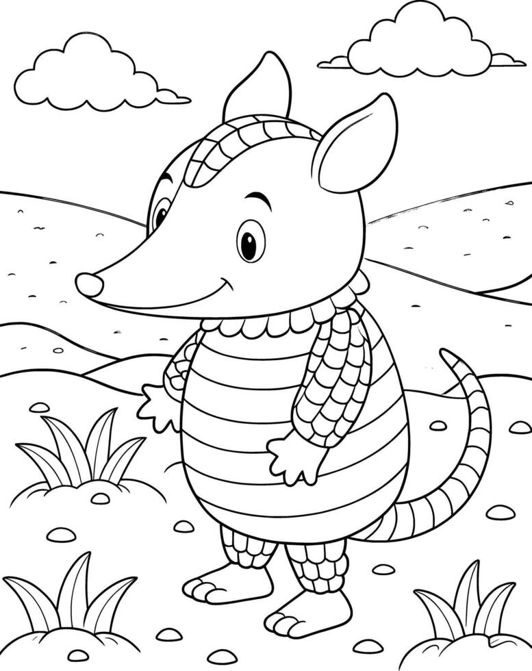 Armadillo Coloring Page Coloring Page Armadillo. Armadillo Coloring