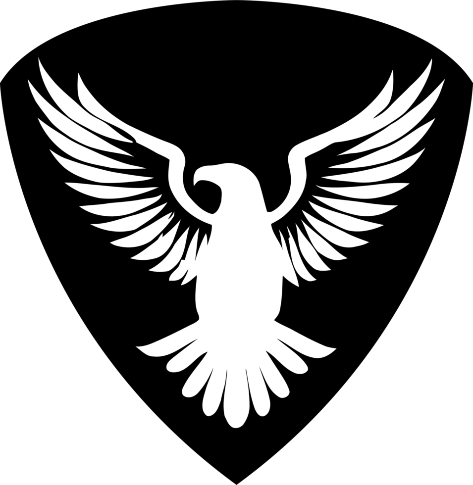 silhouette de Aigle logo 46028227 PNG