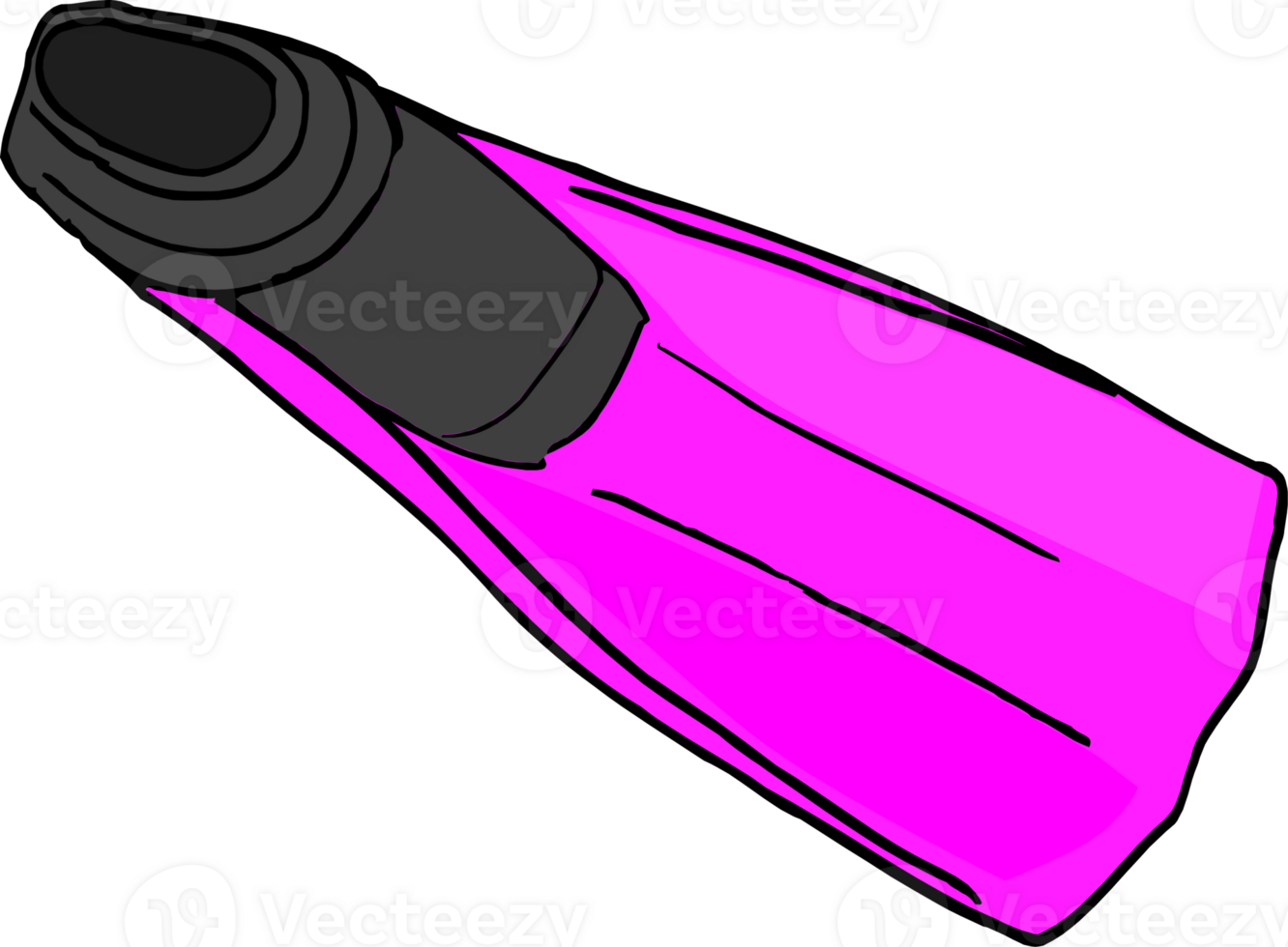 Pink Diving Shoes 46032580 Png