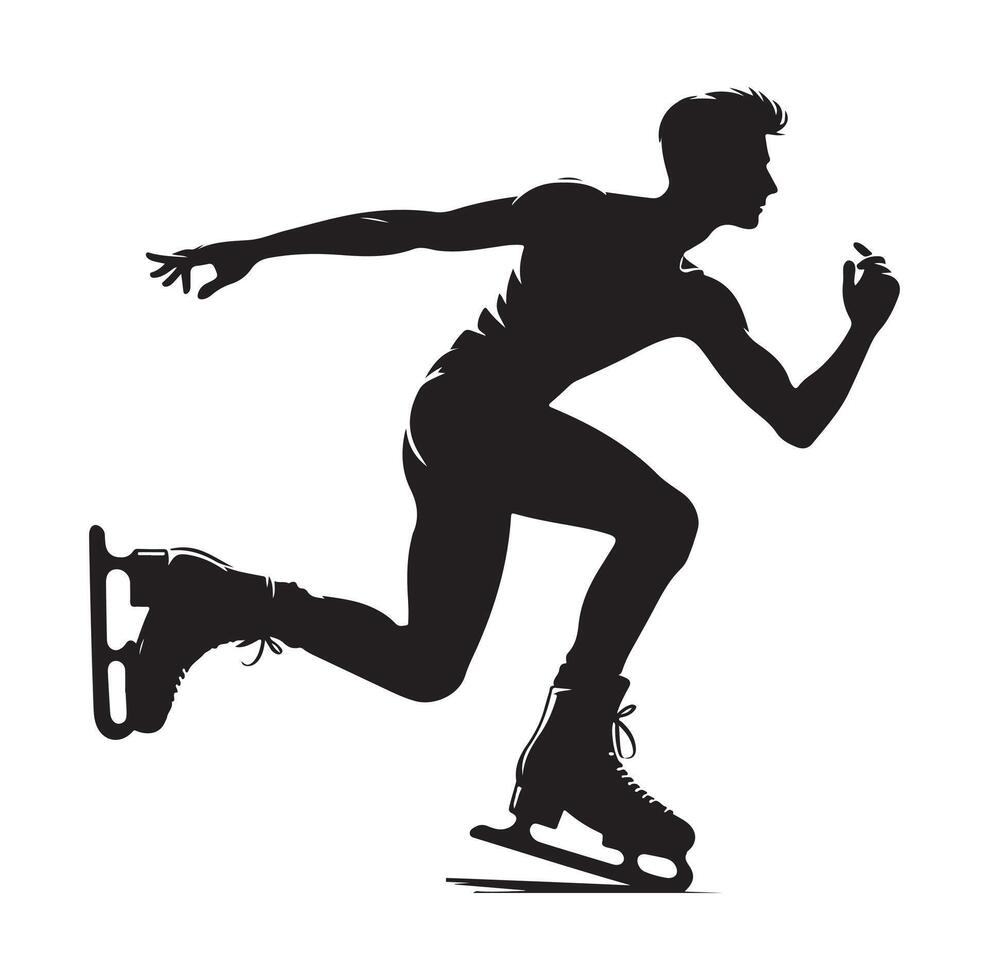 ice skating silhouettes in different position 46035473 Vector Art at ... ice skating silhouettes in different position 46035473 Vector Art at ...