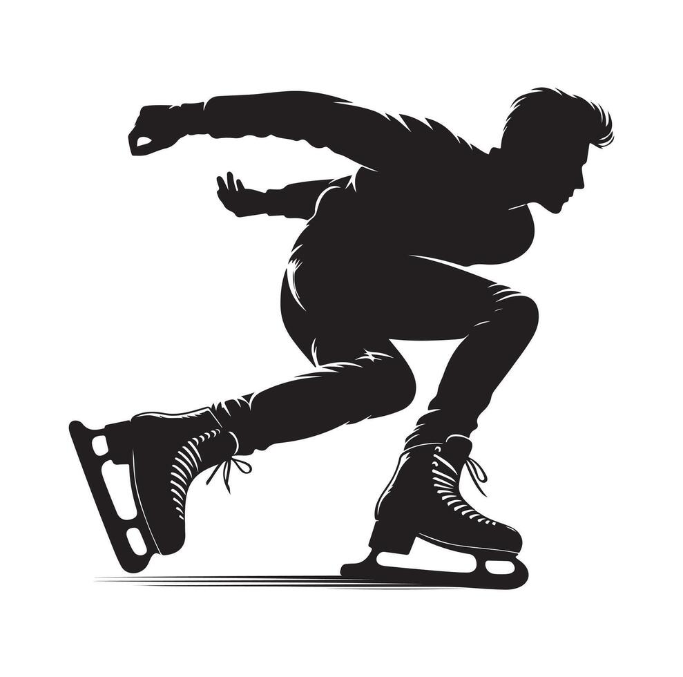 ice skating silhouettes in different position 46035483 Vector Art at ... ice skating silhouettes in different position 46035483 Vector Art at ...