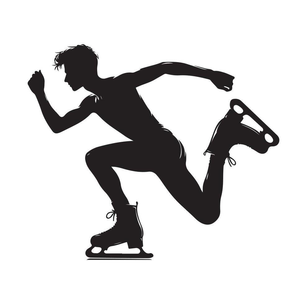 ice skating silhouettes in different position 46035531 Vector Art at ... ice skating silhouettes in different position 46035531 Vector Art at ...