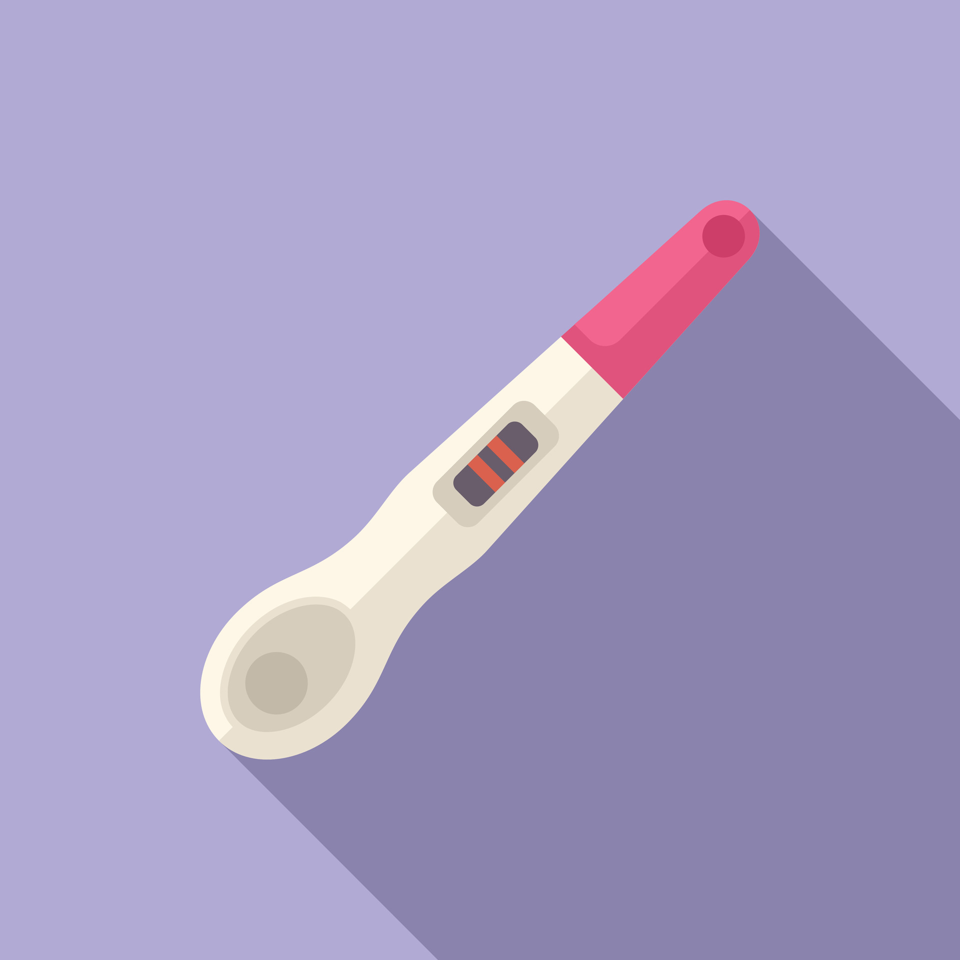 Digital Pregnancy Test Illustration 46039203 Vector Art At Vecteezy