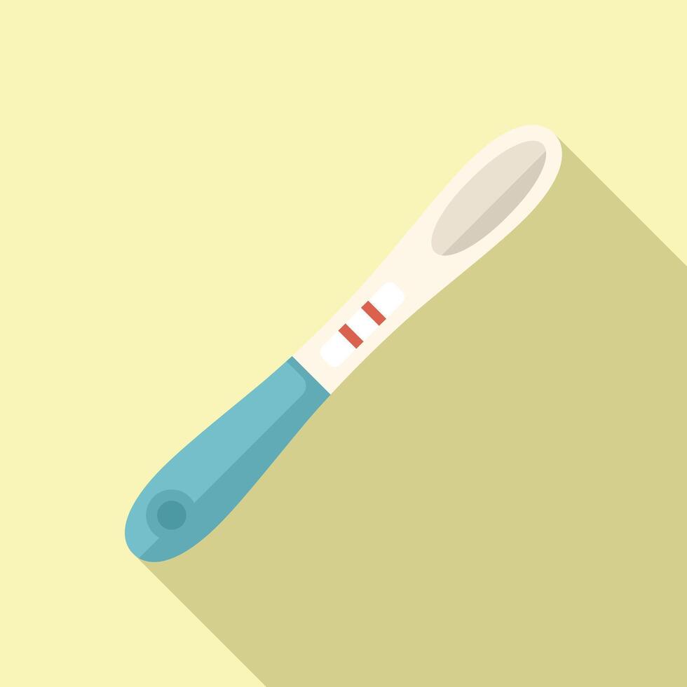 Positive Pregnancy Test Illustration On Pale Background 46039215 Vector