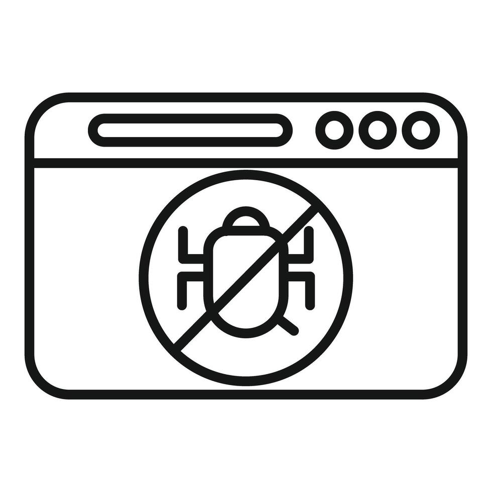 No error software concepto icono 46039407 Vector en Vecteezy