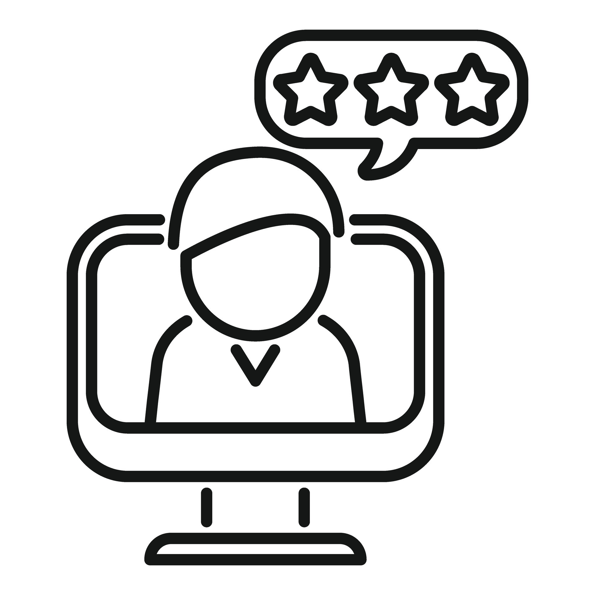 Online customer review rating illustration 46041128 Vector Art at Vecteezy