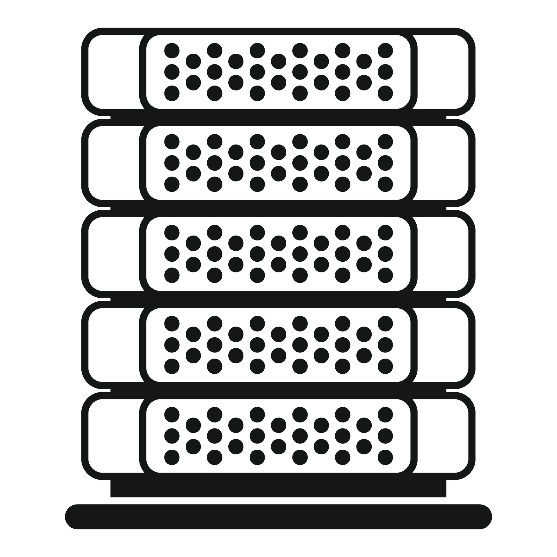 Illustration Of Server Rack Icons 46041178 Vector Art At Vecteezy