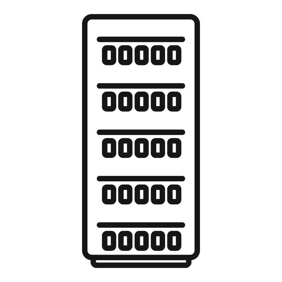 Illustration Of A Server Rack Icon 46041245 Vector Art At Vecteezy