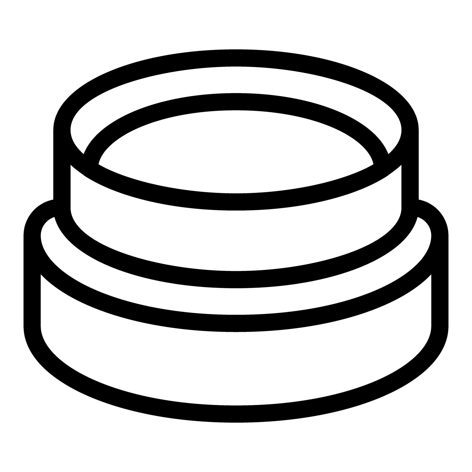 Minimalist Line Art Database Icon 46042530 Vector Art At Vecteezy