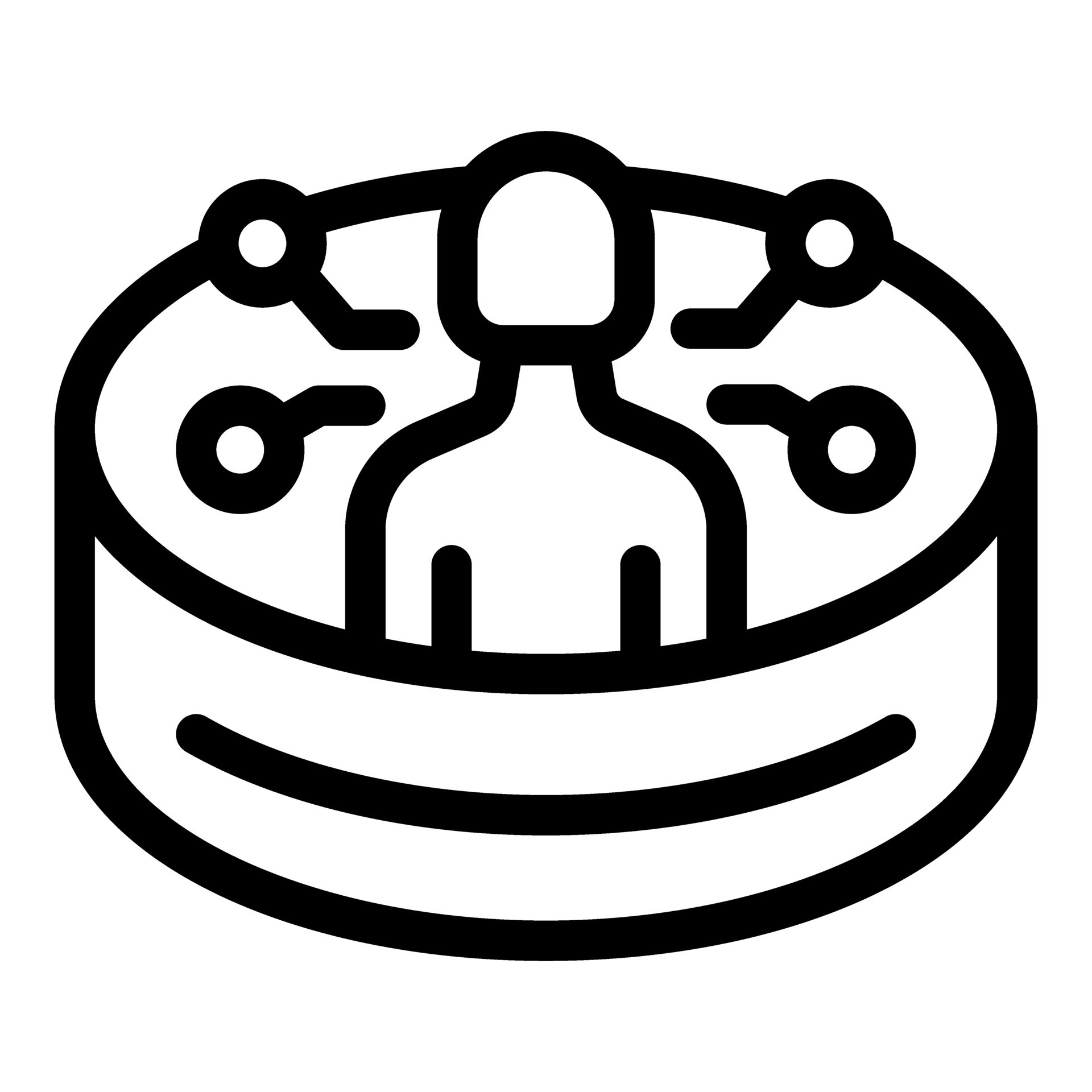 Artificial intelligence and automation icon 46044373 Vector Art at Vecteezy