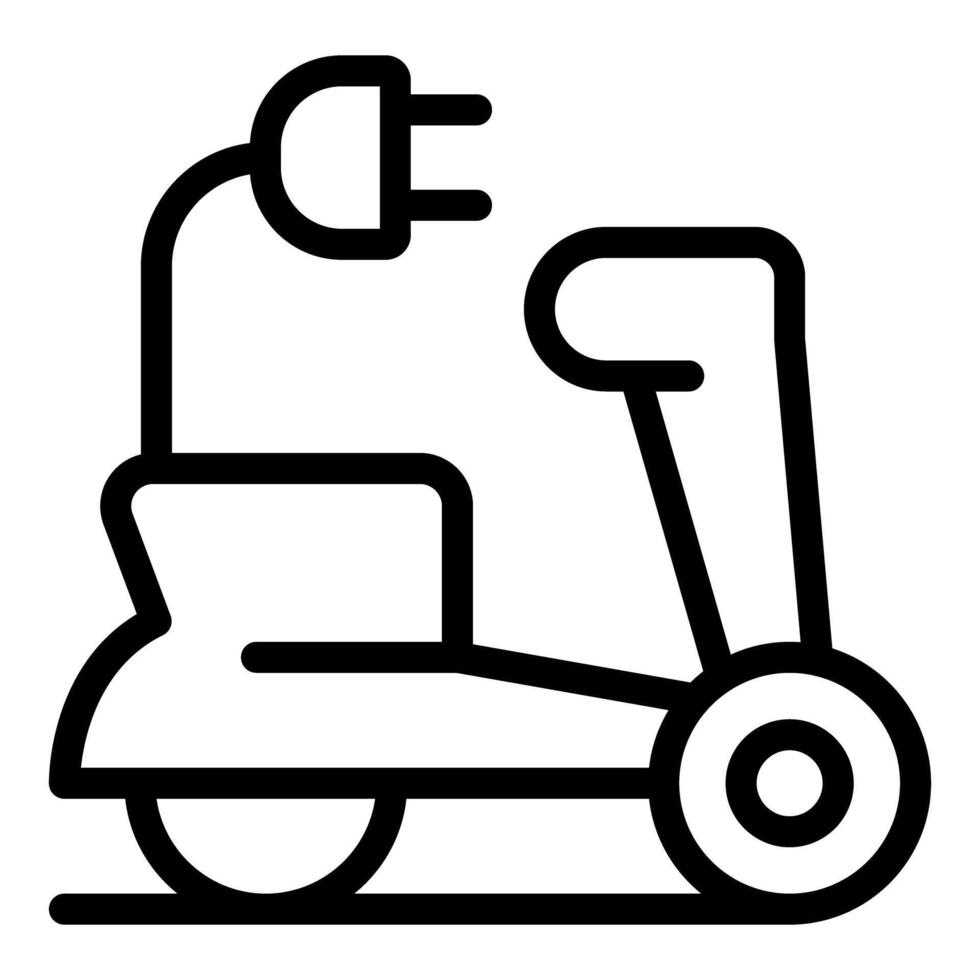 Electric scooter line icon 46044905 Vector Art at Vecteezy Electric scooter line icon 46044905 Vector Art at Vecteezy