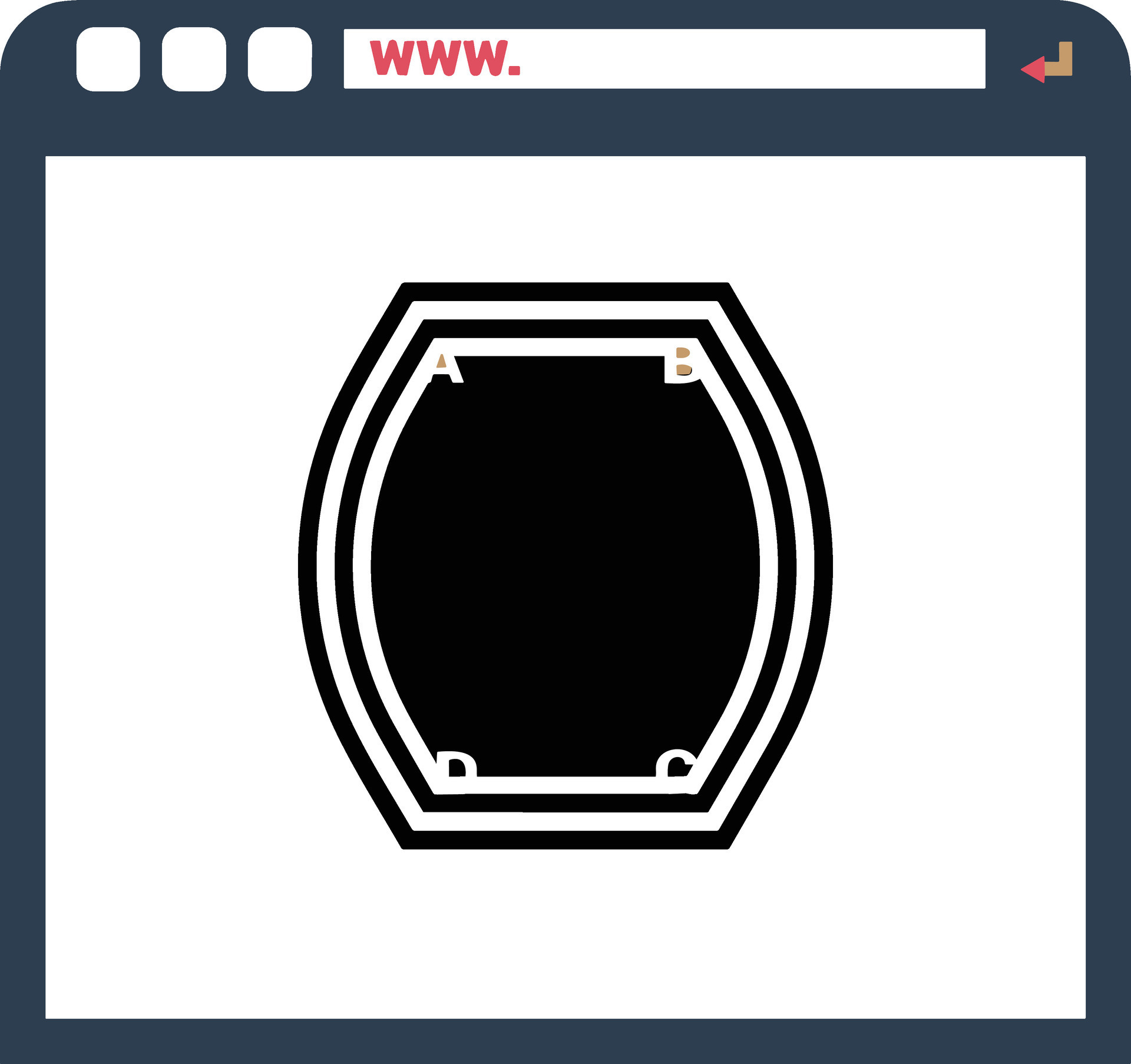 Chart Icon Symbol Image For Data Statistic Analysis Illustration