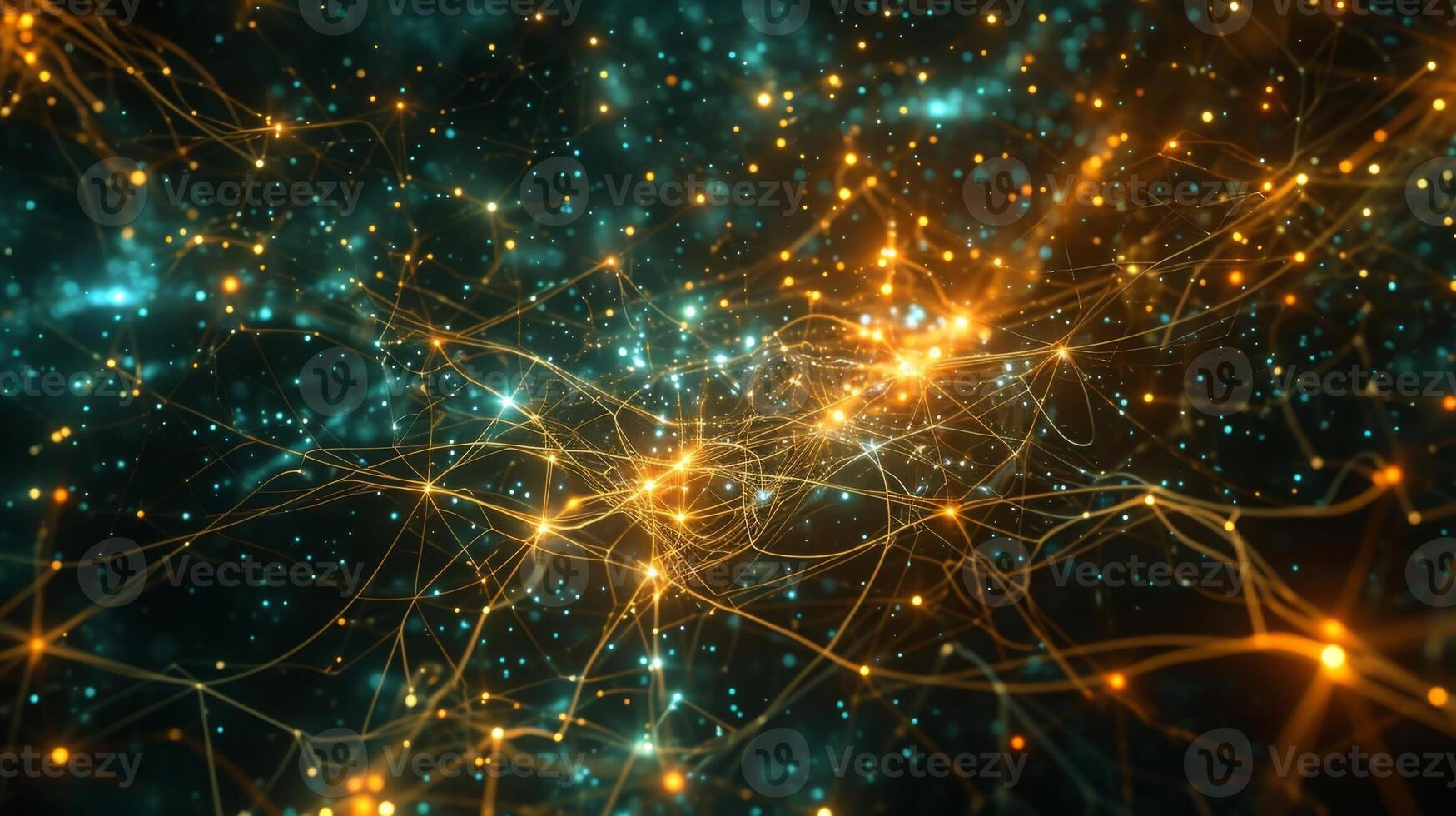 An Intricate Web Of Interconnected Energy Nodes Showcasing The Complex And Efficient