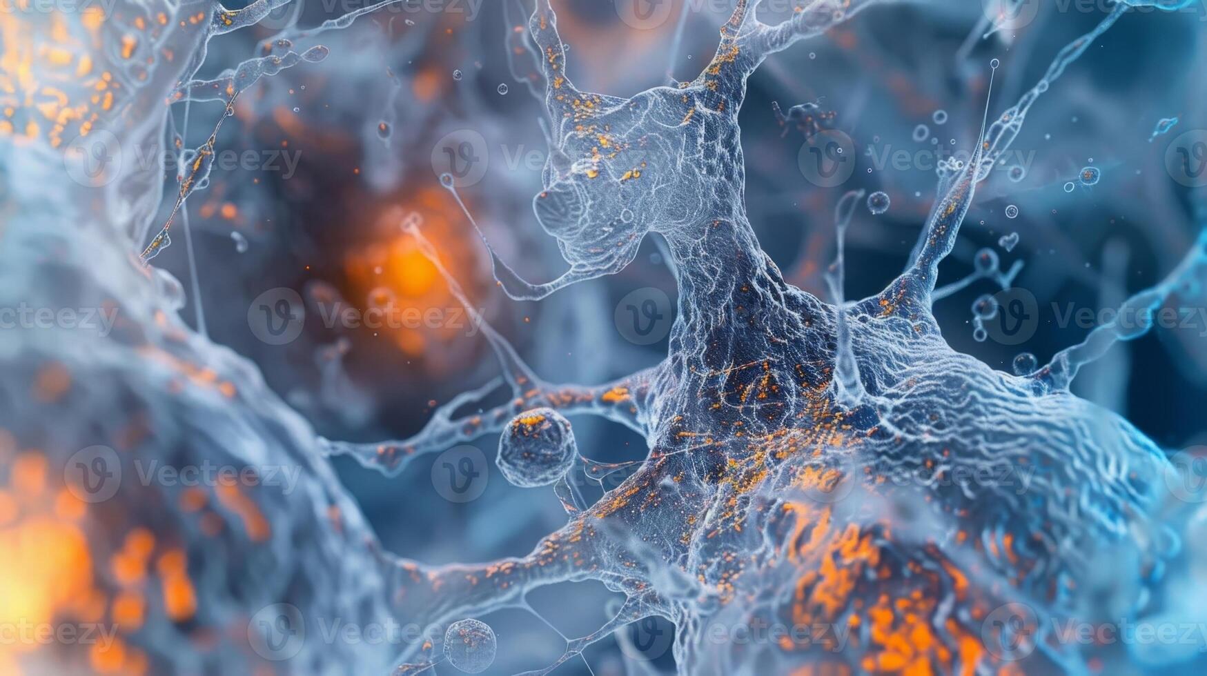 An Immunohistochemistry Image Showing The Distinct Patterns Of Actin Filaments And Microtubules