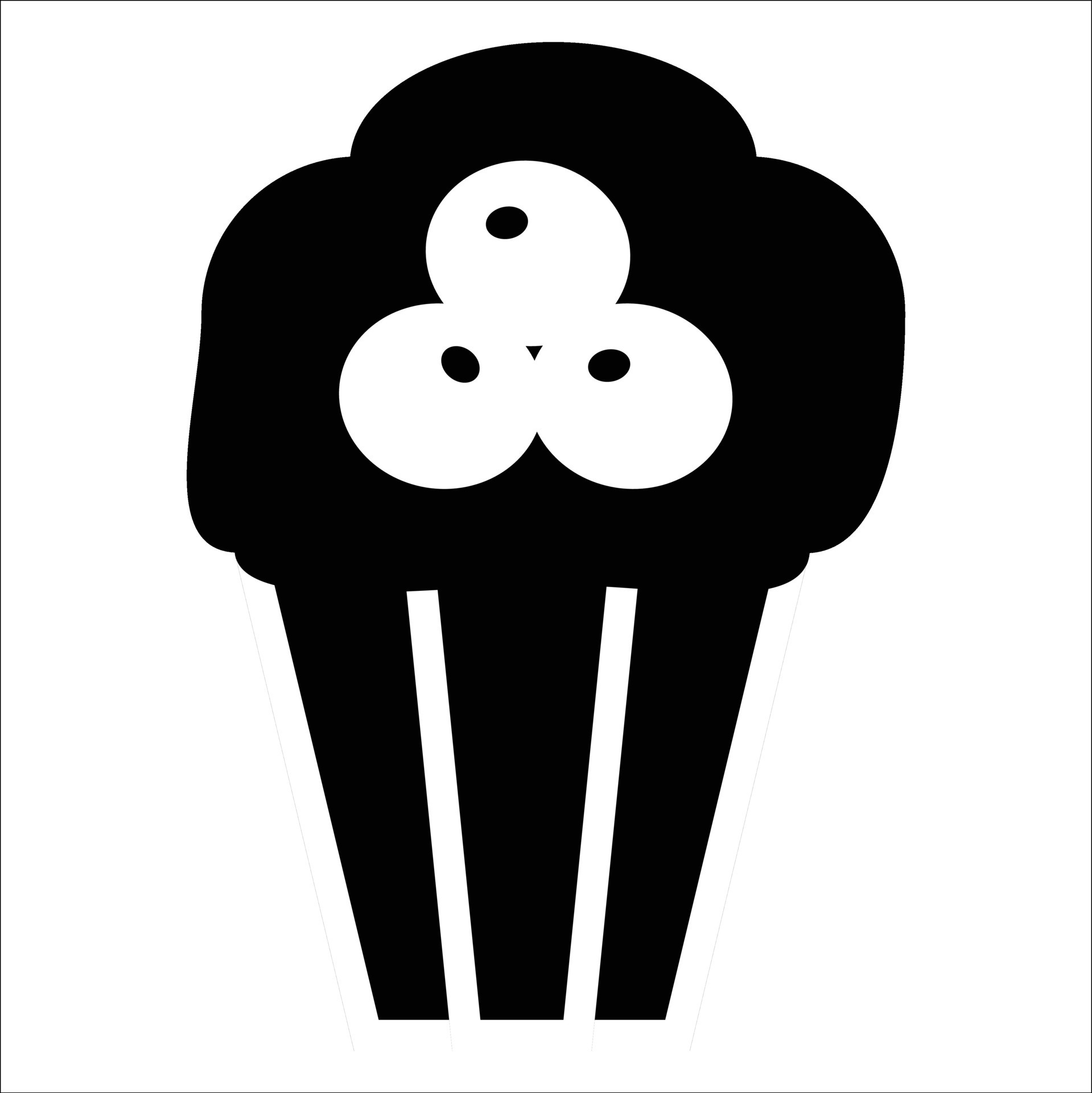 Cup Cake Icon And Logo 46121432 Vector Art At Vecteezy