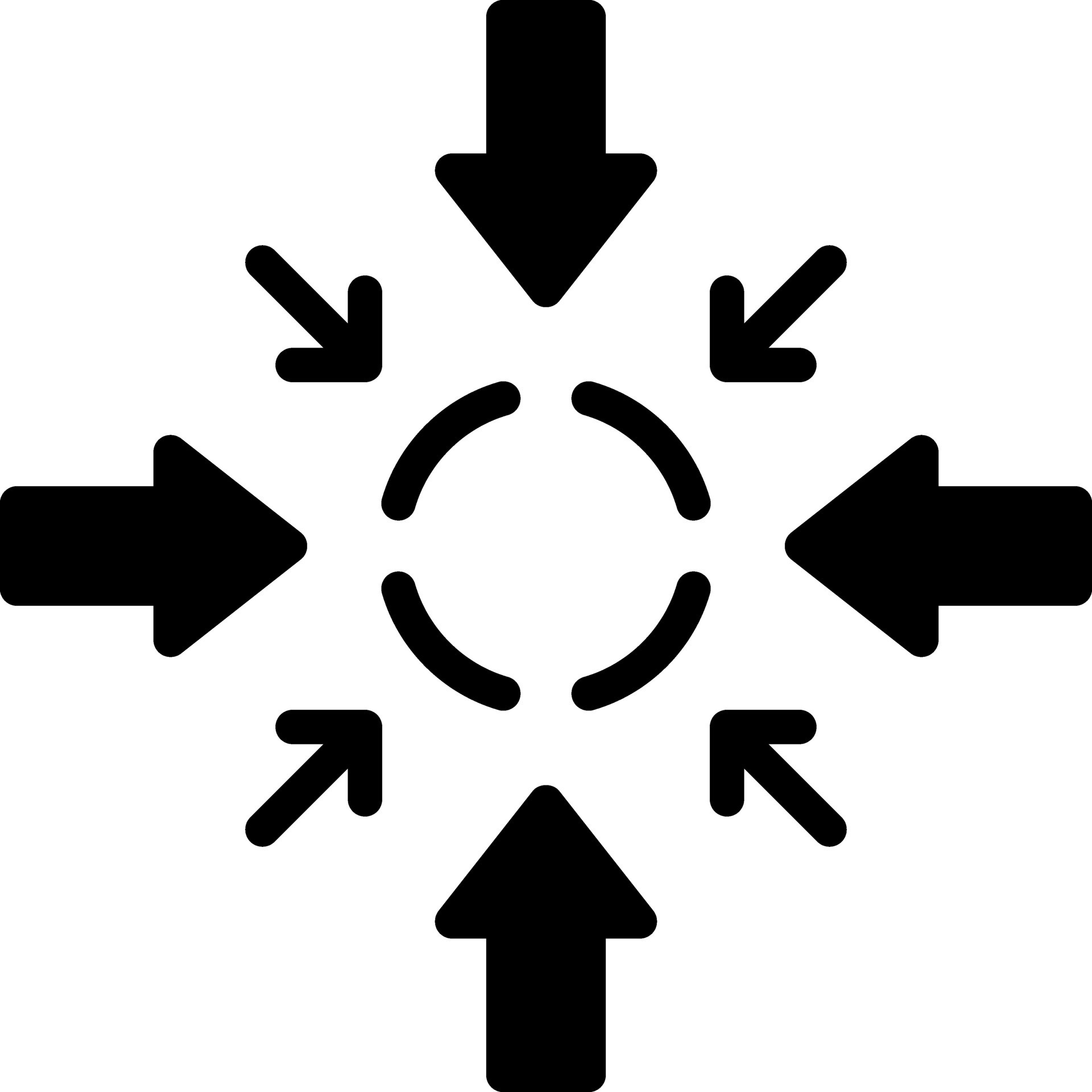 Solid black icon for internal 46121607 Vector Art at Vecteezy