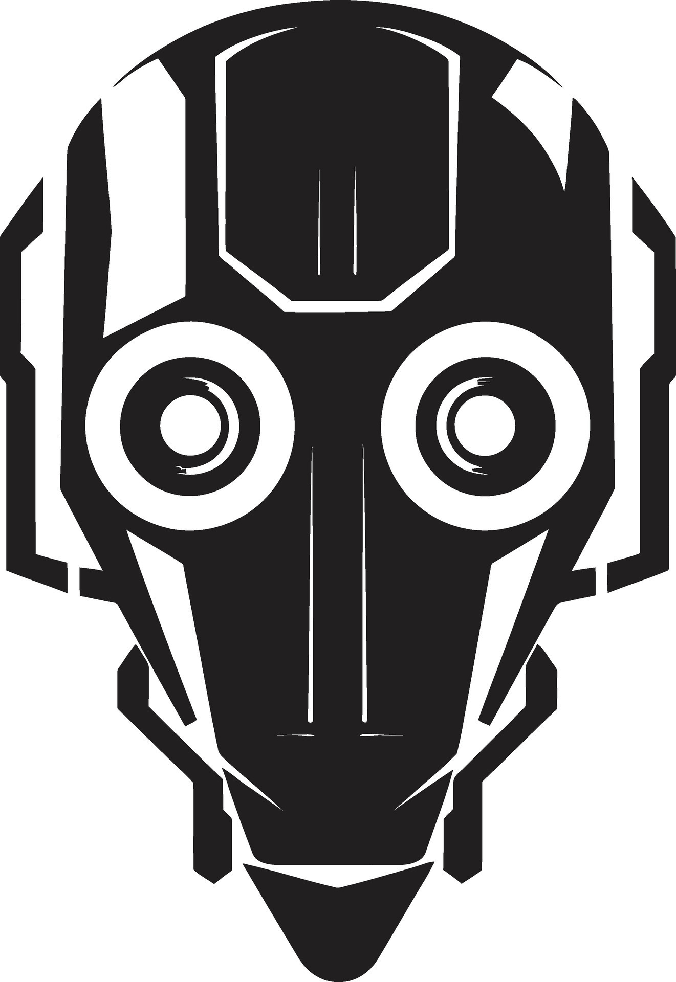 Metallic Maestro Cyberrobot Head Digital Dynamo Cybernetic Face Symbol ... Metallic Maestro Cyberrobot Head Digital Dynamo Cybernetic Face Symbol ...