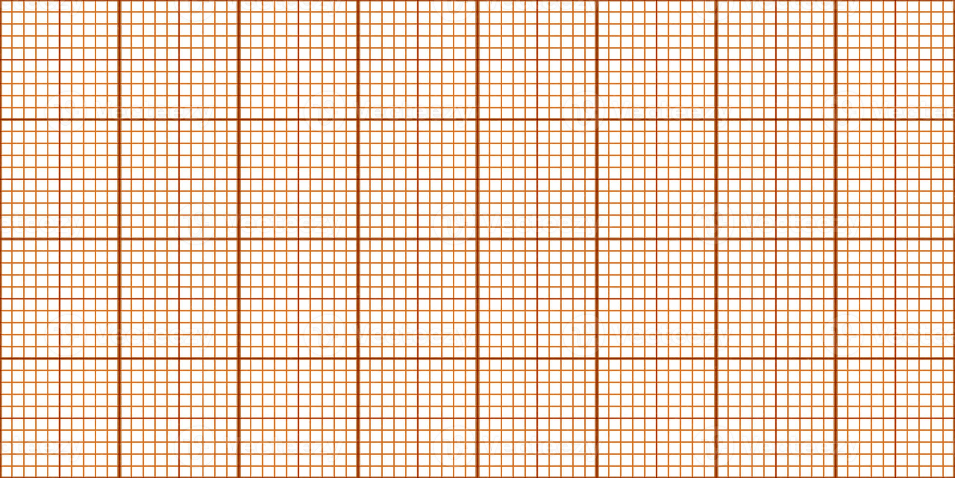 Orange Seamless Millimeter Paper Background Tiling Graph Grid Texture Empty Lined Pattern