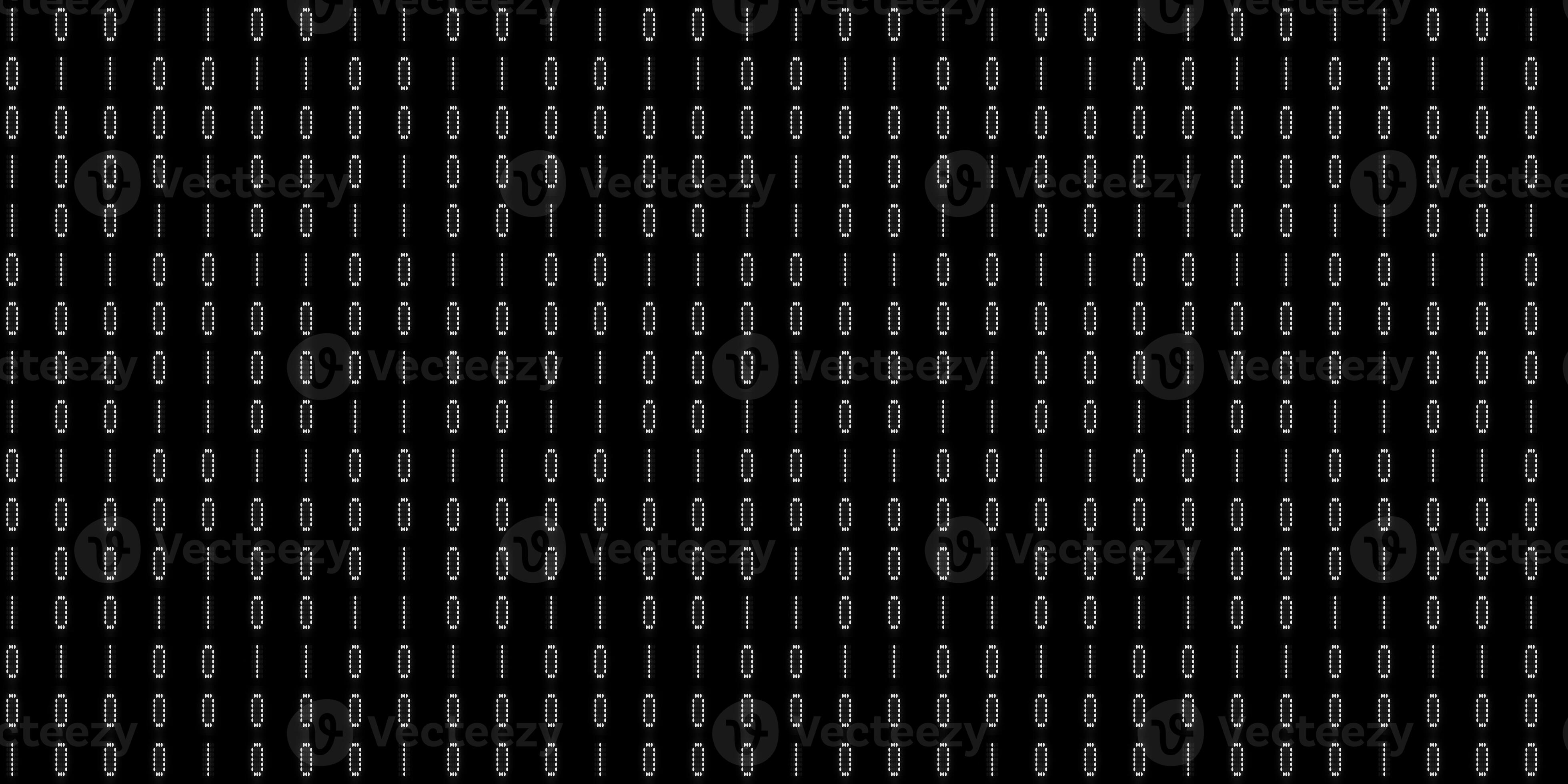Black Cyberspace Texture Numeric Binary Creative Surface Numeral Tech Design Backdrop