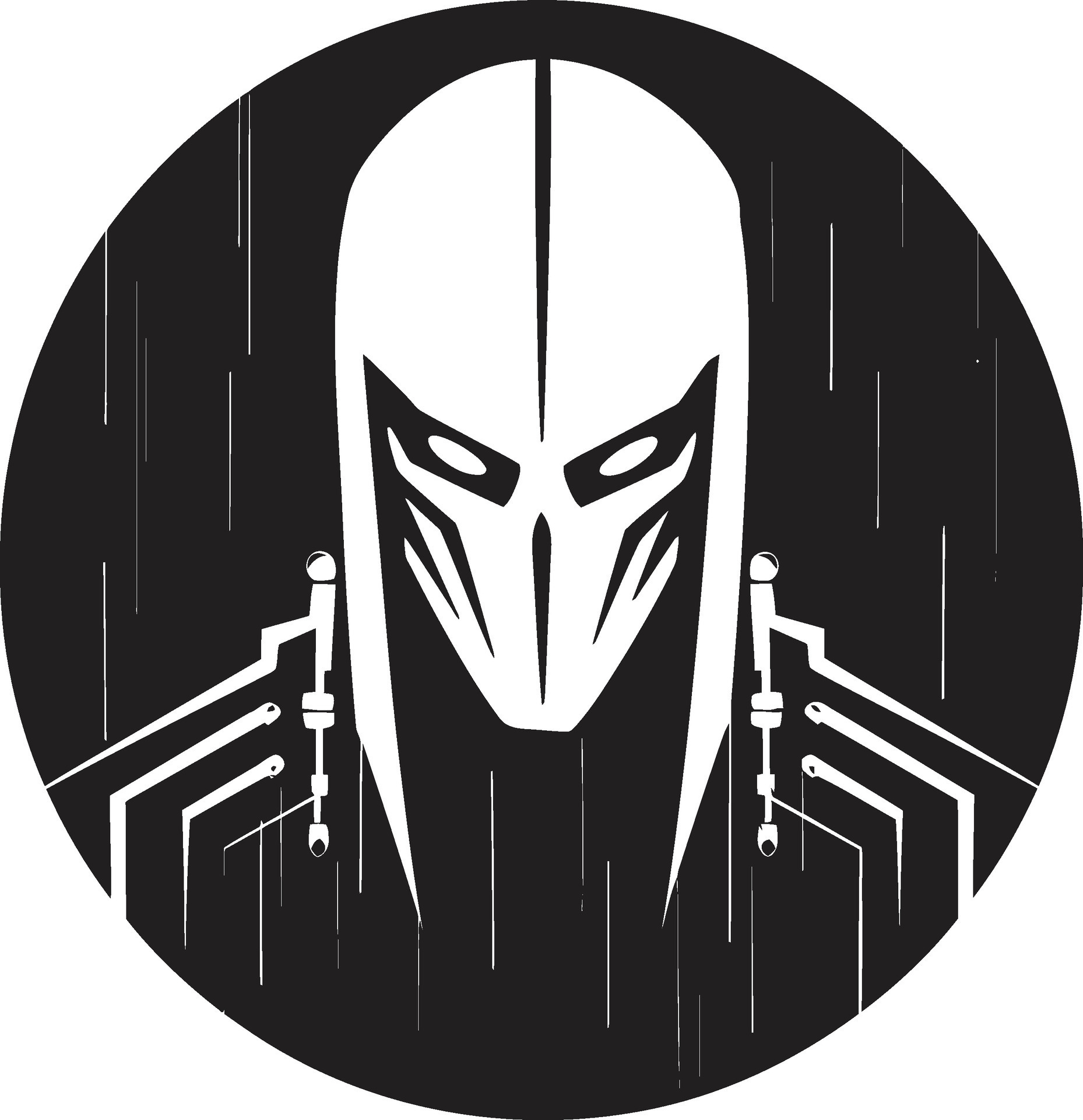 Malicious Malware Black Thief Icon Cyber Clandestine Sinister Cyber Thief Symbol 46156353 Vector