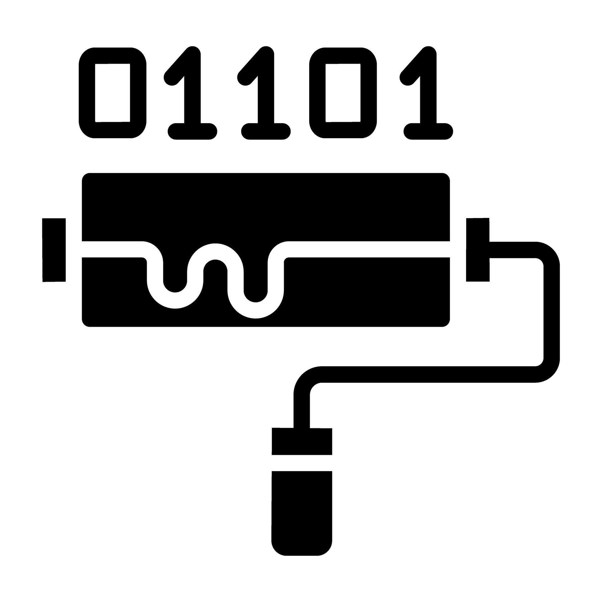 Editable design icon of clean binary data 46164967 Vector Art at Vecteezy