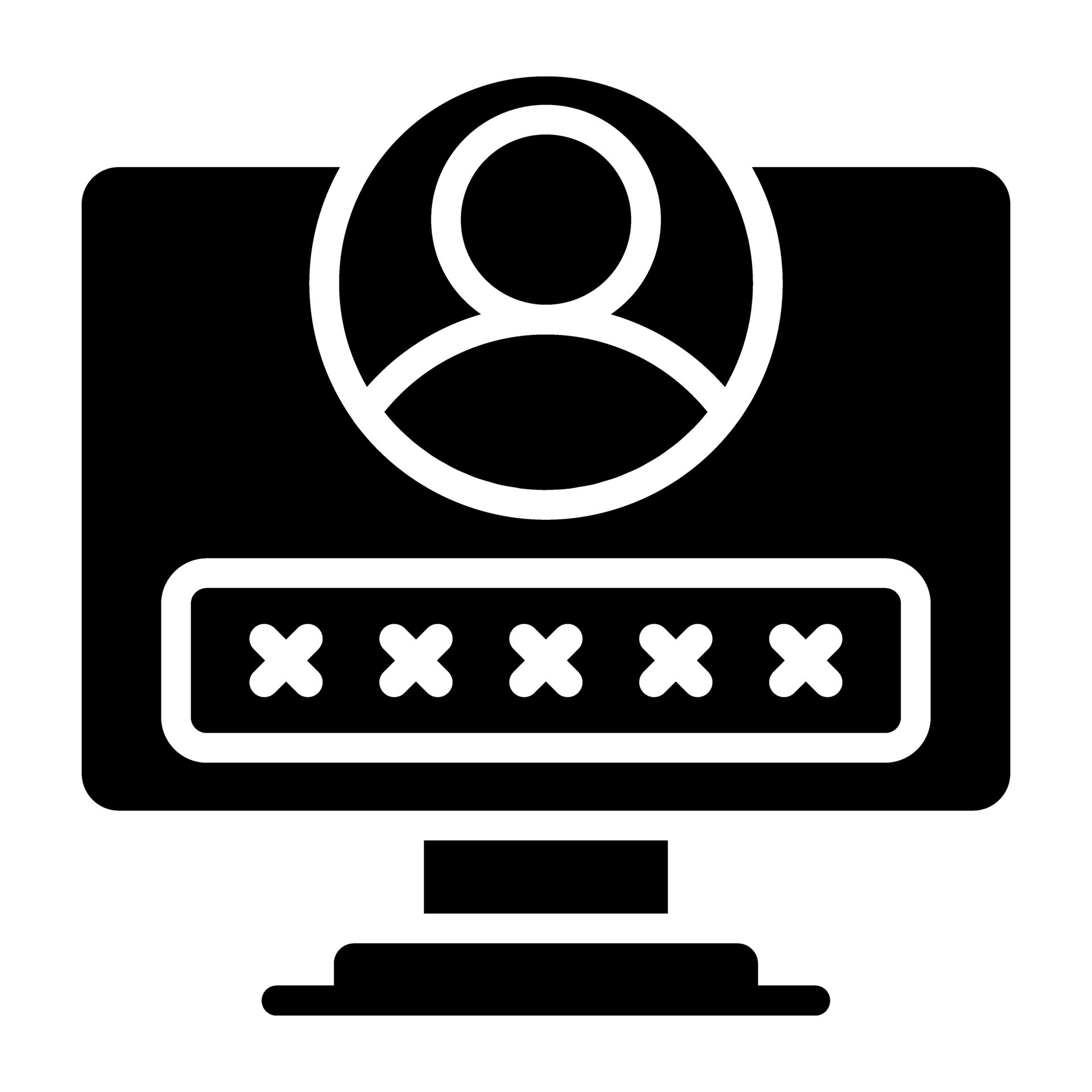 A Trendy Design Icon Of Login Password 46165299 Vector Art At Vecteezy