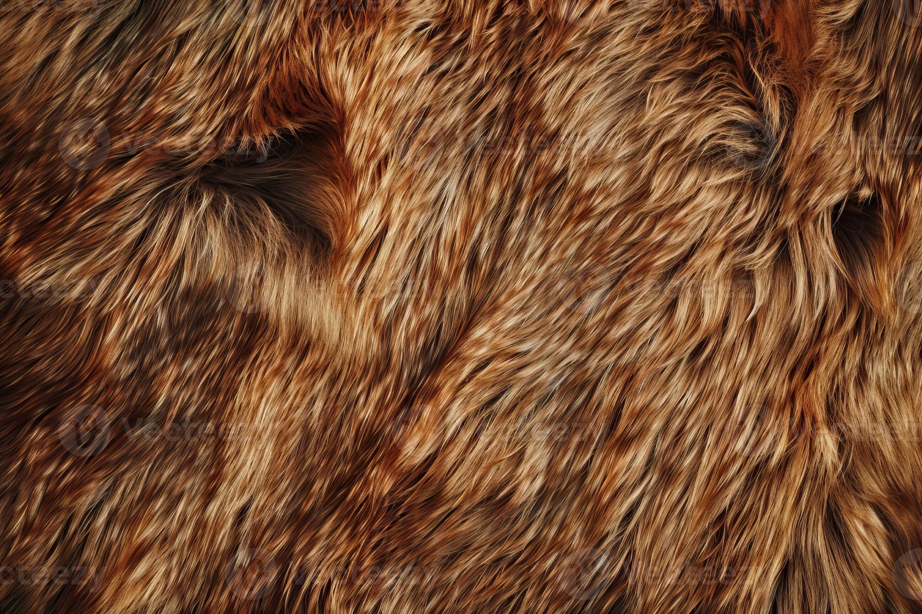 Natural brown fur texture as background Natural brown fur texture as ...