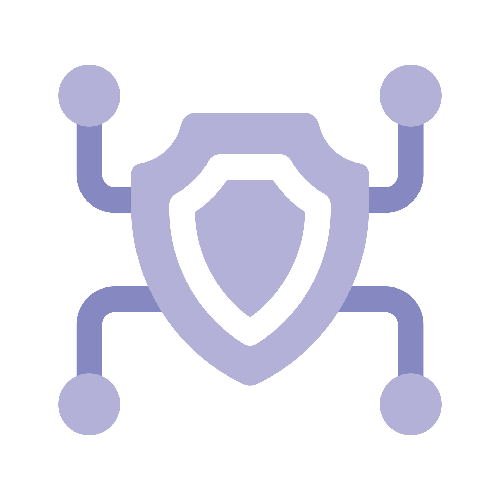 Safety Shield With Network Nodes Denoting Of Network Security 46257727