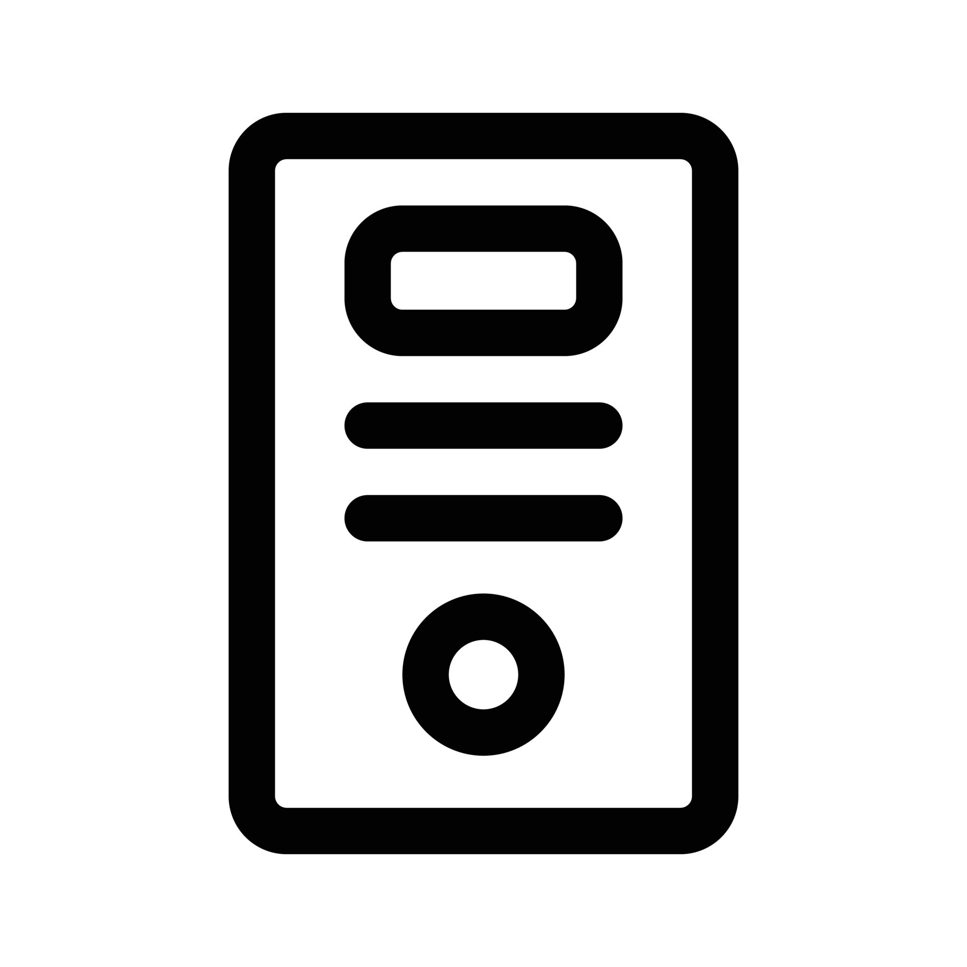 Cpu icon design, computer system design 46257834 Vector Art at Vecteezy