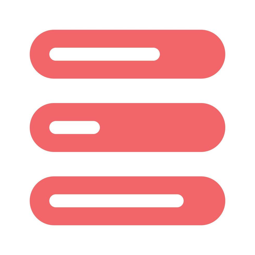 Well designed icon of loading bars, customizable design 46257985 Vector ...