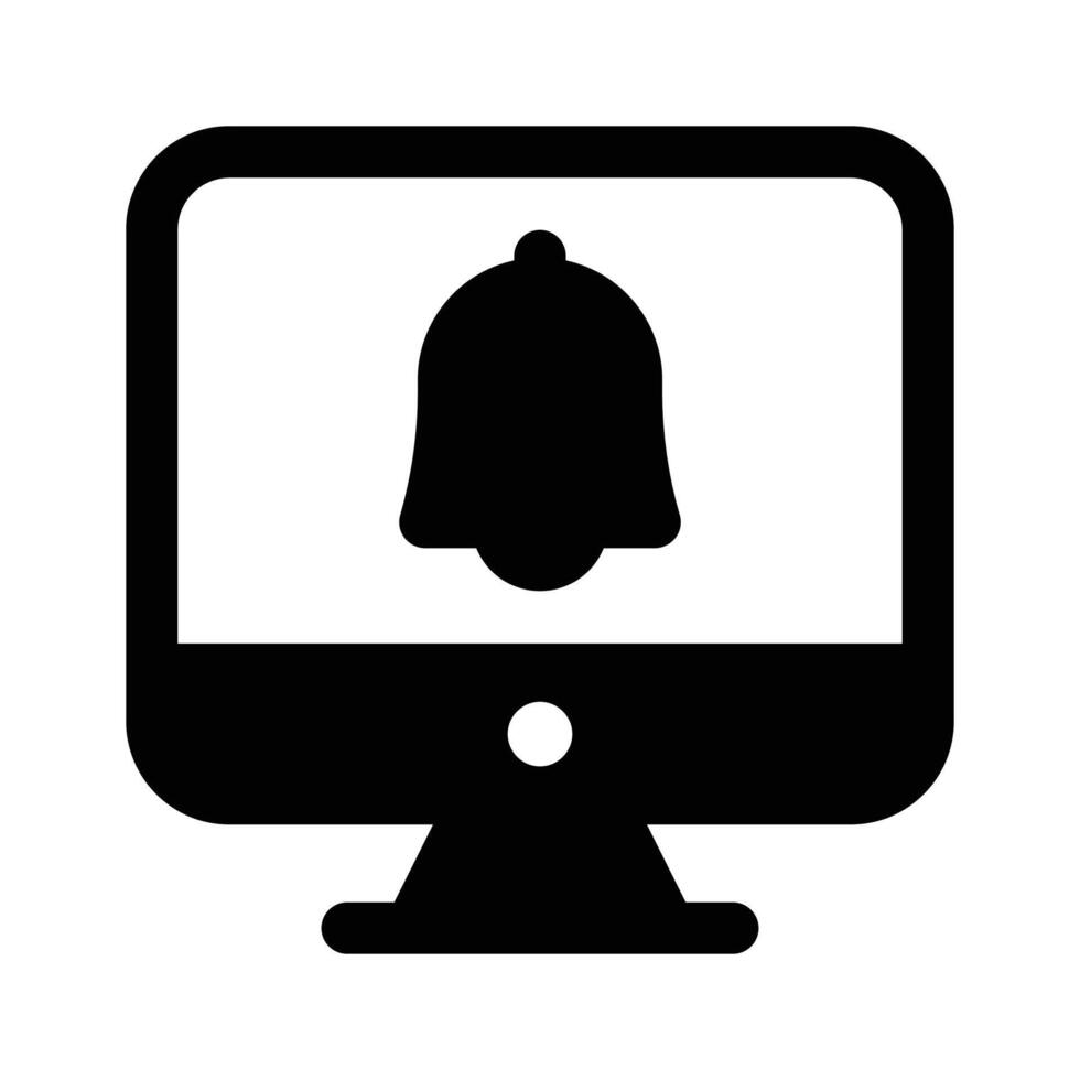 Get this creative and unique icon of computer notification 46258133 ...