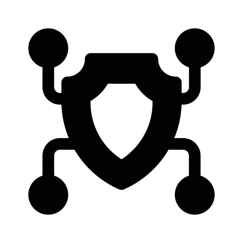 Safety Shield With Network Nodes Denoting Of Network Security 46258147