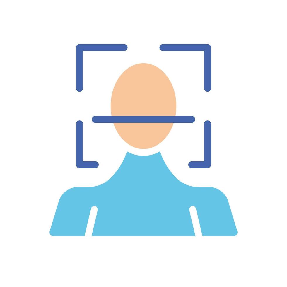 Man Under Scanner Biometrics Biometric Data Identification Face Id Personal Data