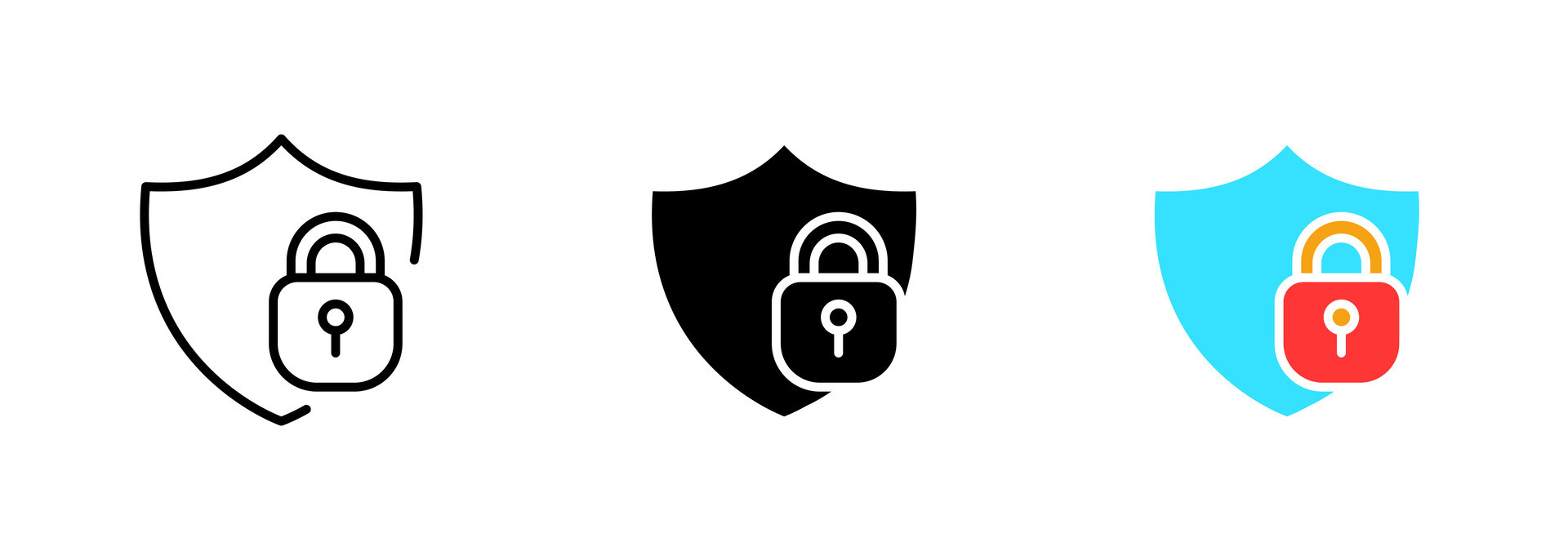 A Shield With An Icon Of A Lock Symbolizing Security And Protection