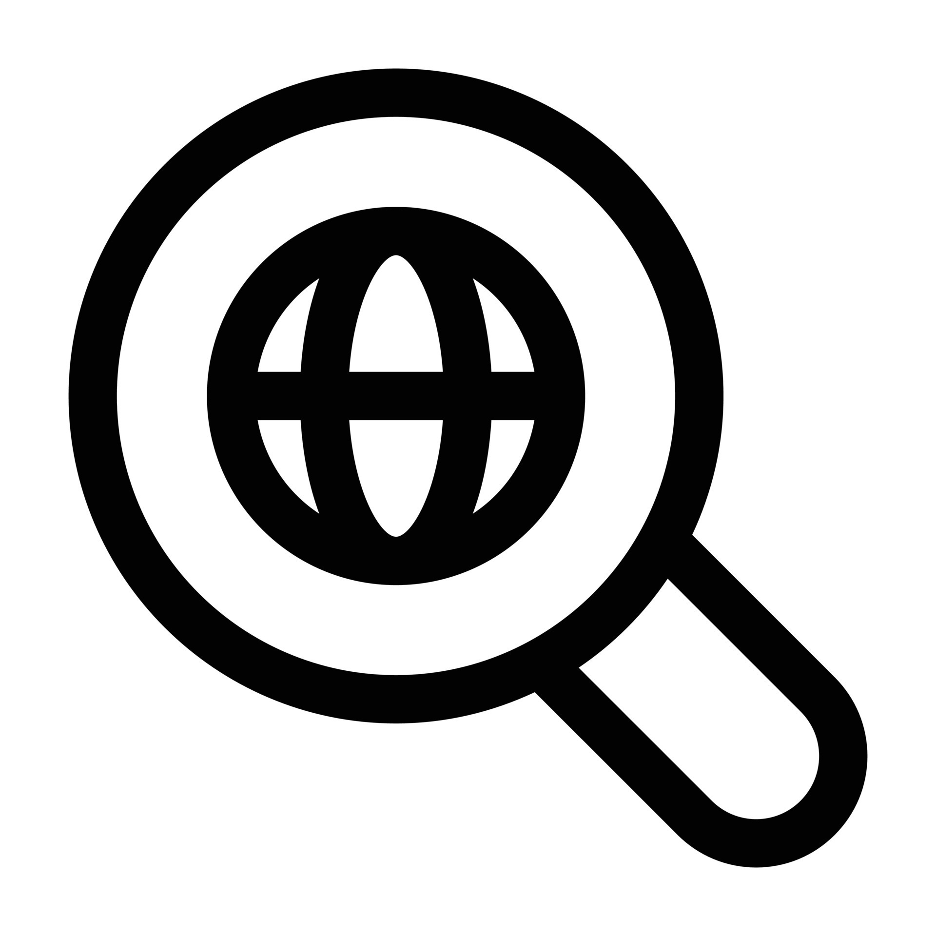 Simple Search Engine icon. The icon can be used for websites, print ...