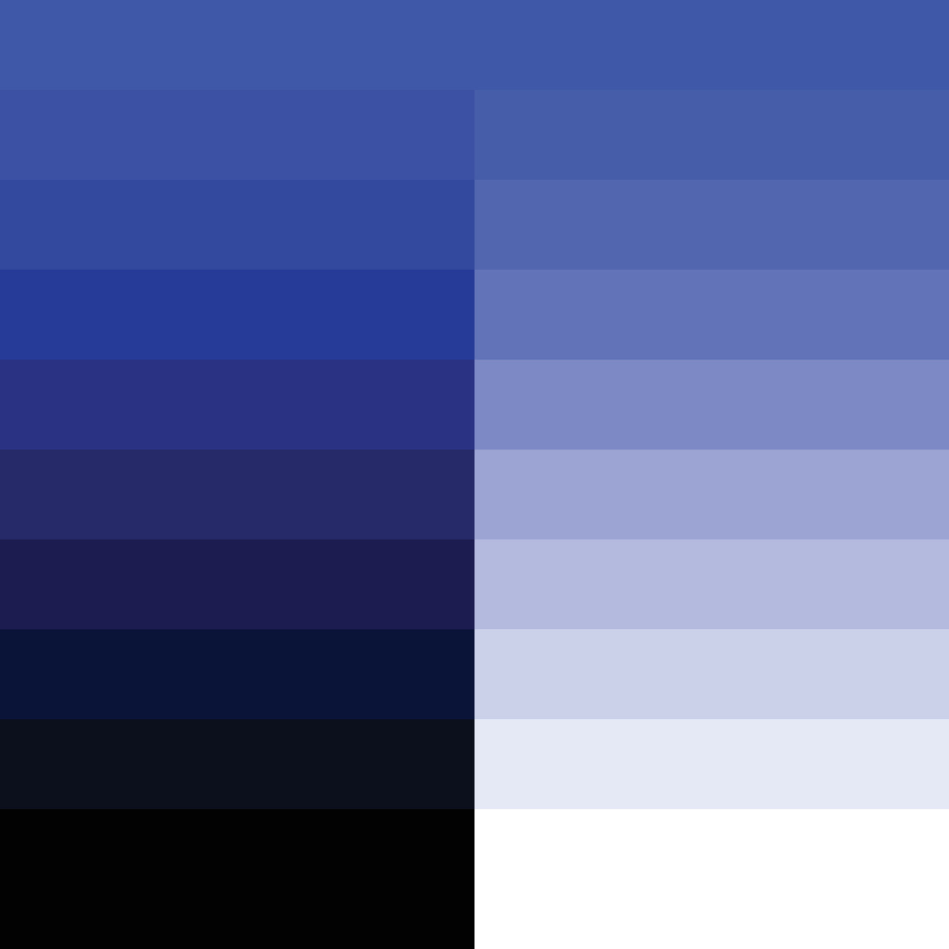 Blue Gradient Color Palette 46263761 Vector Art at Vecteezy