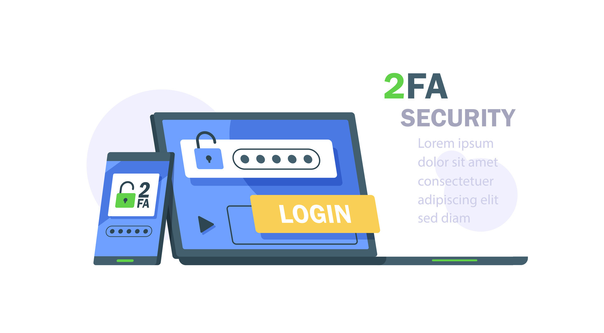 Two Steps Authentication Verification Code Message On Smartphone Notice With Code For Secure