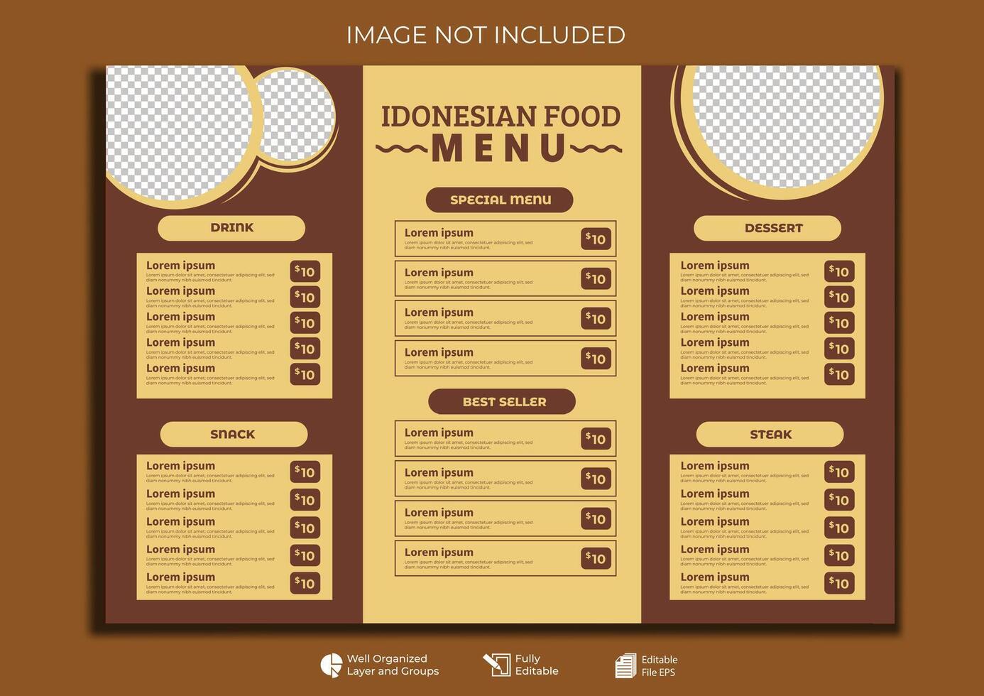 Western menu list store
