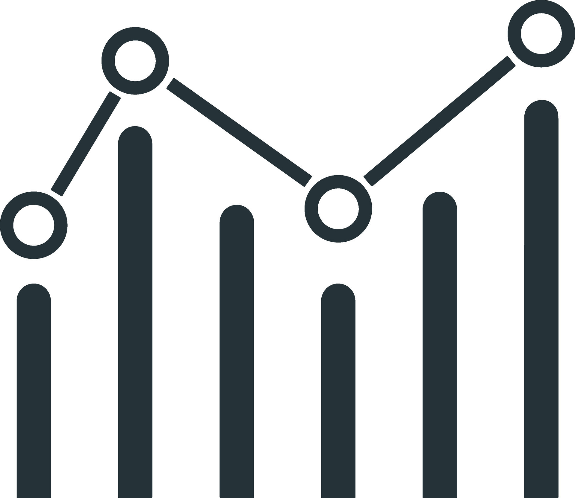 Chart Icon Symbol Image For Data Statistic Analysis Illustration