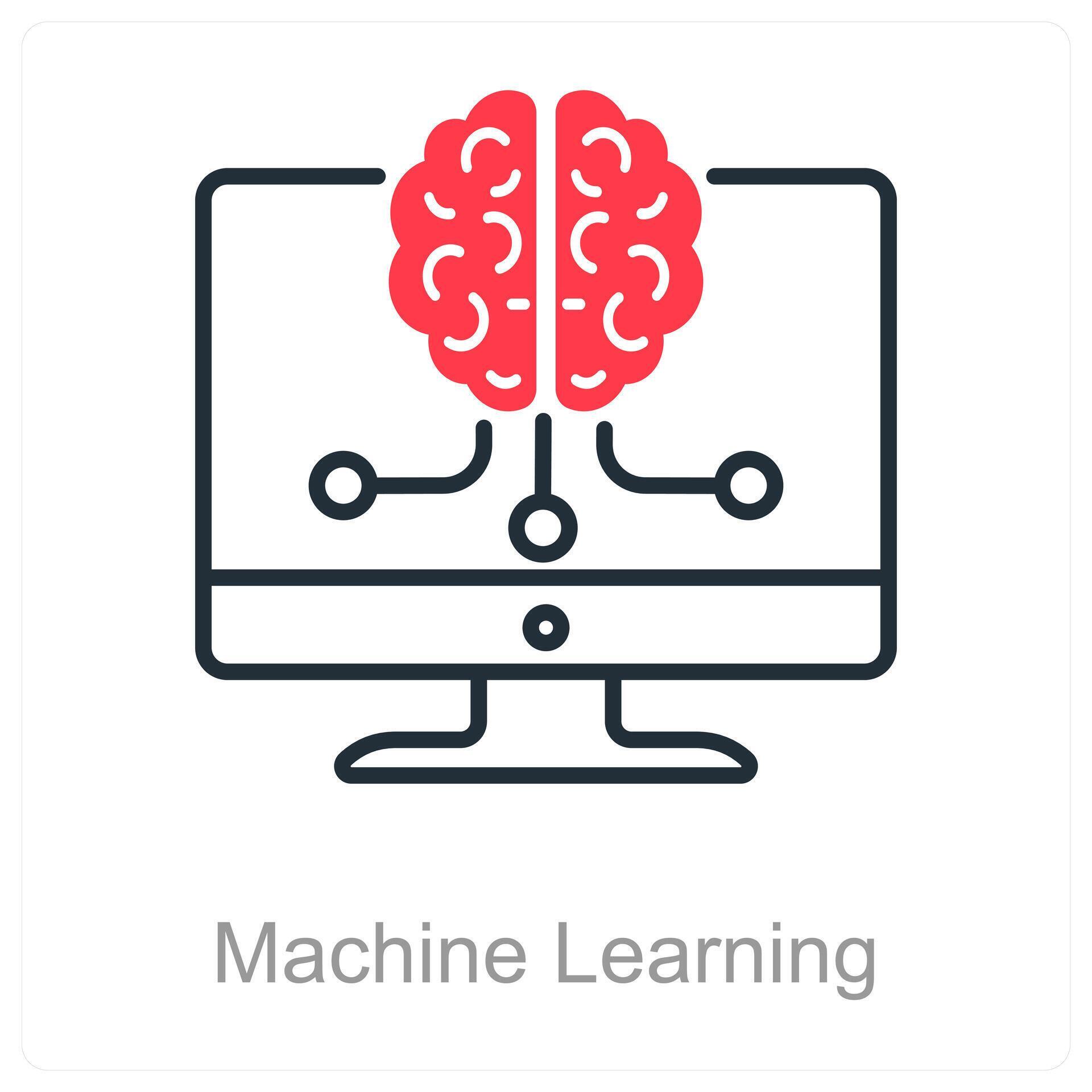 Machine Learning and classification icon concept 46283727 Vector Art at ...