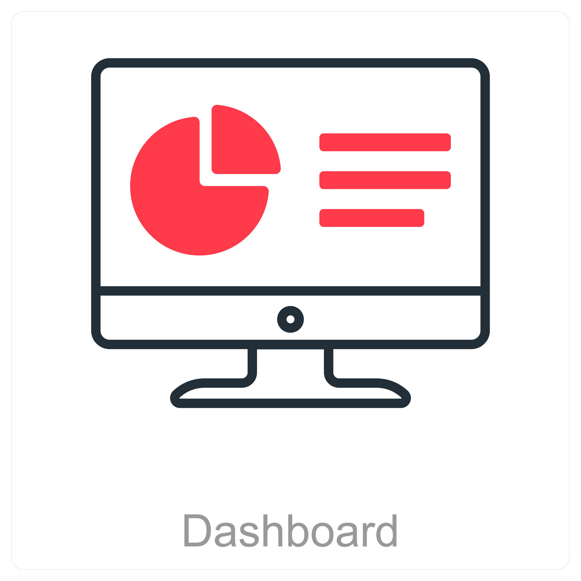 Dashboard and data icon concept 46283962 Vector Art at Vecteezy